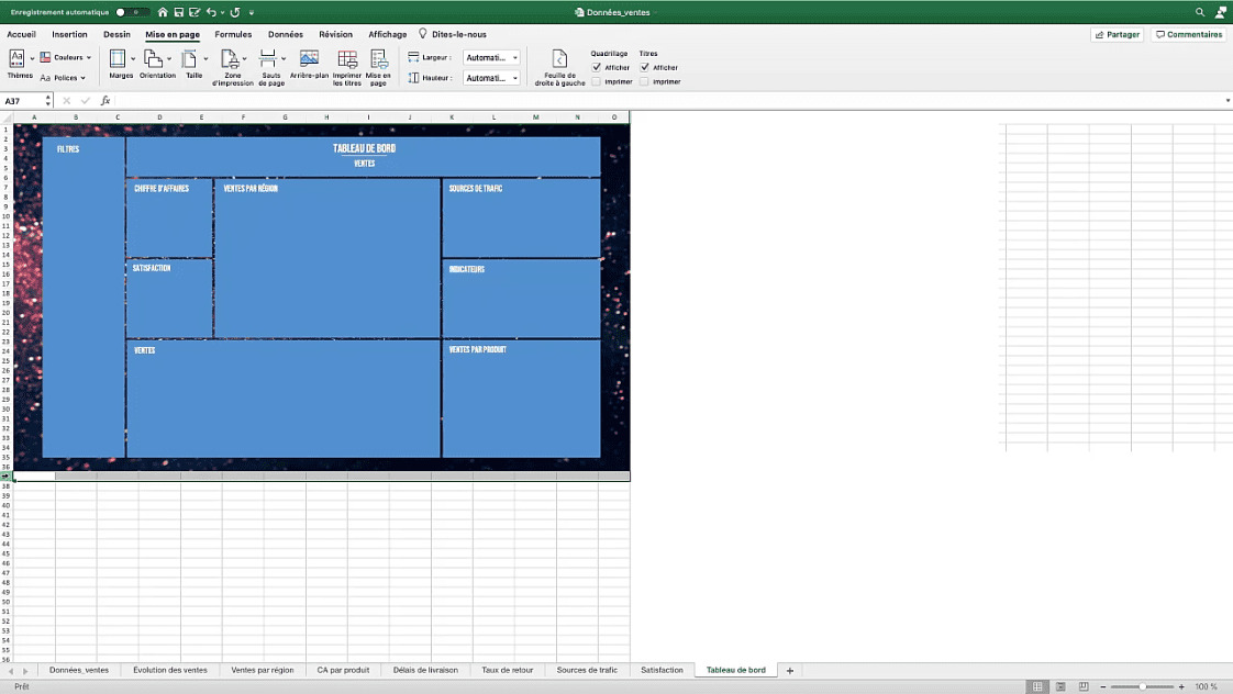 MEILLEUR TUTO GRATUIT Excel 2019 : Concevoir un Tableau de Bord ...
