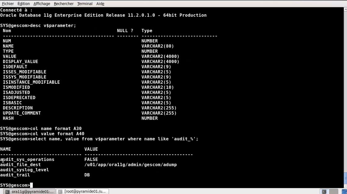 Bases de données Cours 4 : Le langage SQL pour ORACLE