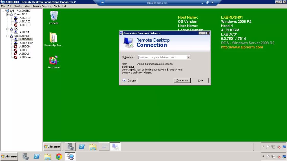 Configuration d un serveur VPN sous Windows Server 2008 avec un client Windows 7