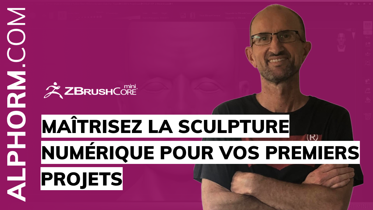 Formation ZBrushCore Mini : Maîtrisez la Sculpture 3D Facilement