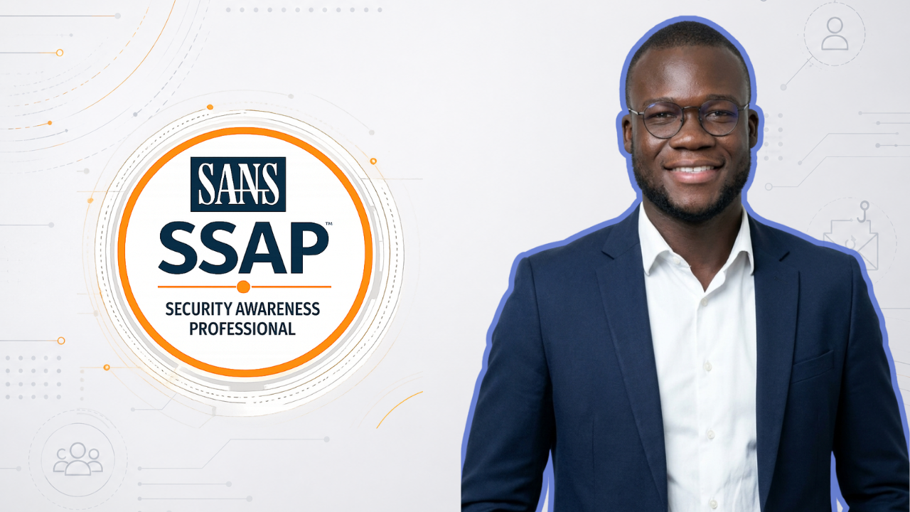 Certification SANS Security Awareness SSAP | Gestion du Risque Humain