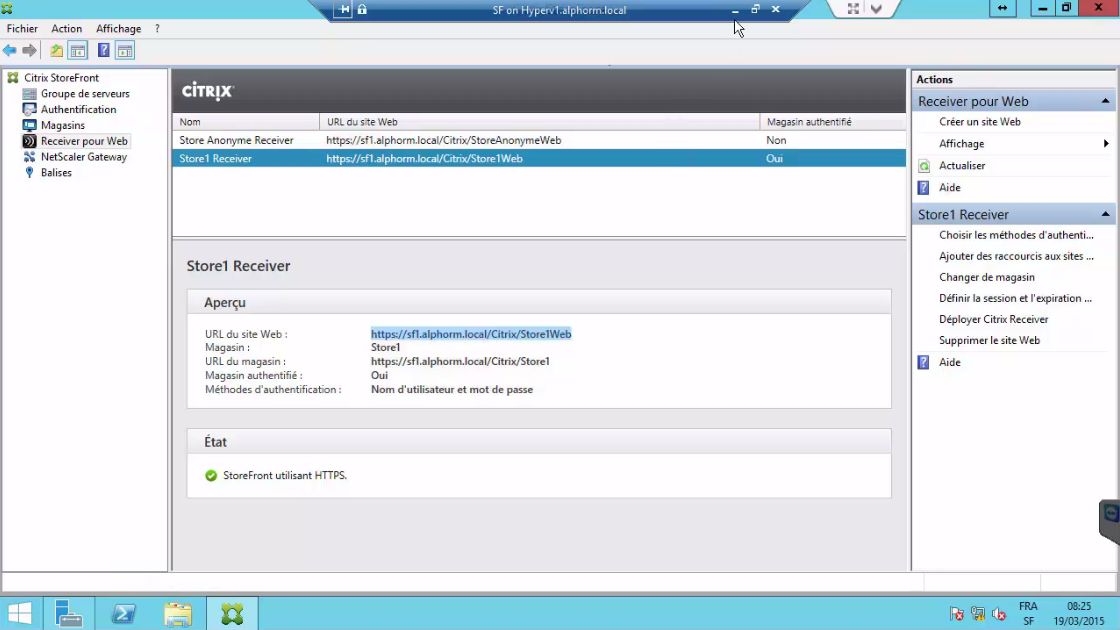 Installation client Citrix Receiver sous Windows 10
