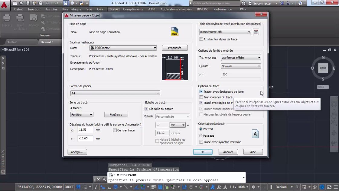 MEILLEUR TUTO GRATUIT AutoCAD 2016 (1/5): Acquérir les fondamentaux Le gestionnaire de mise en ...