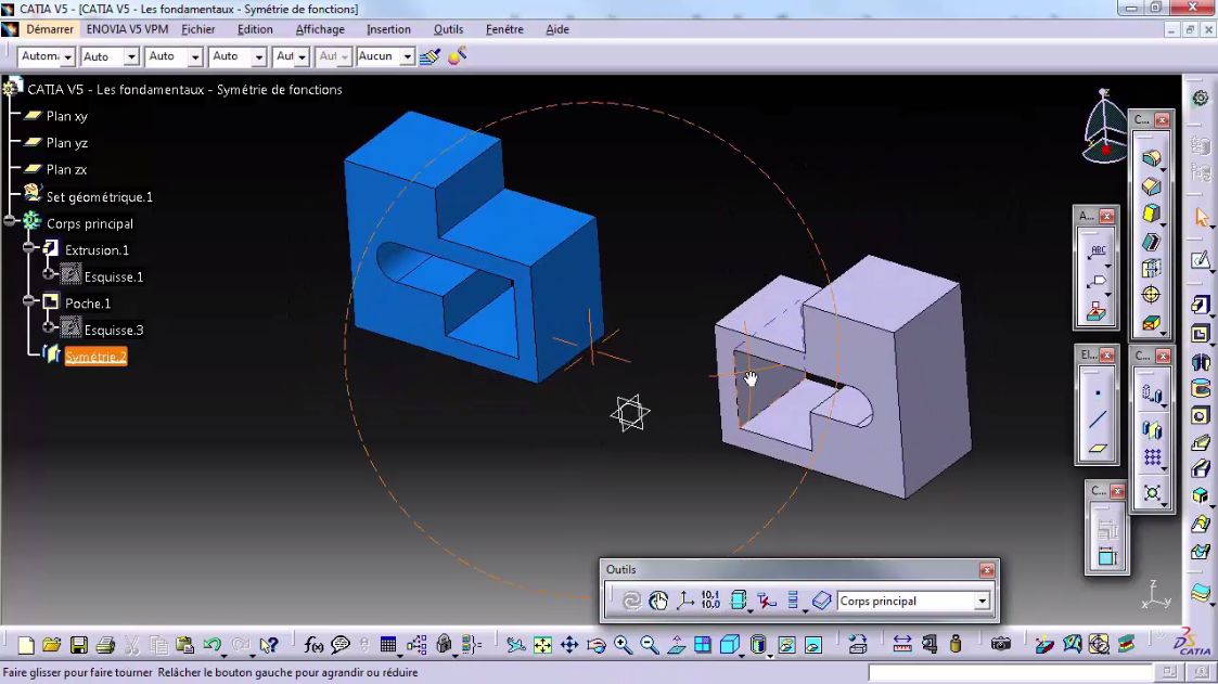 MEILLEUR TUTO GRATUIT CATIA V5 (1/3): Acquérir les fondamentaux Les ...