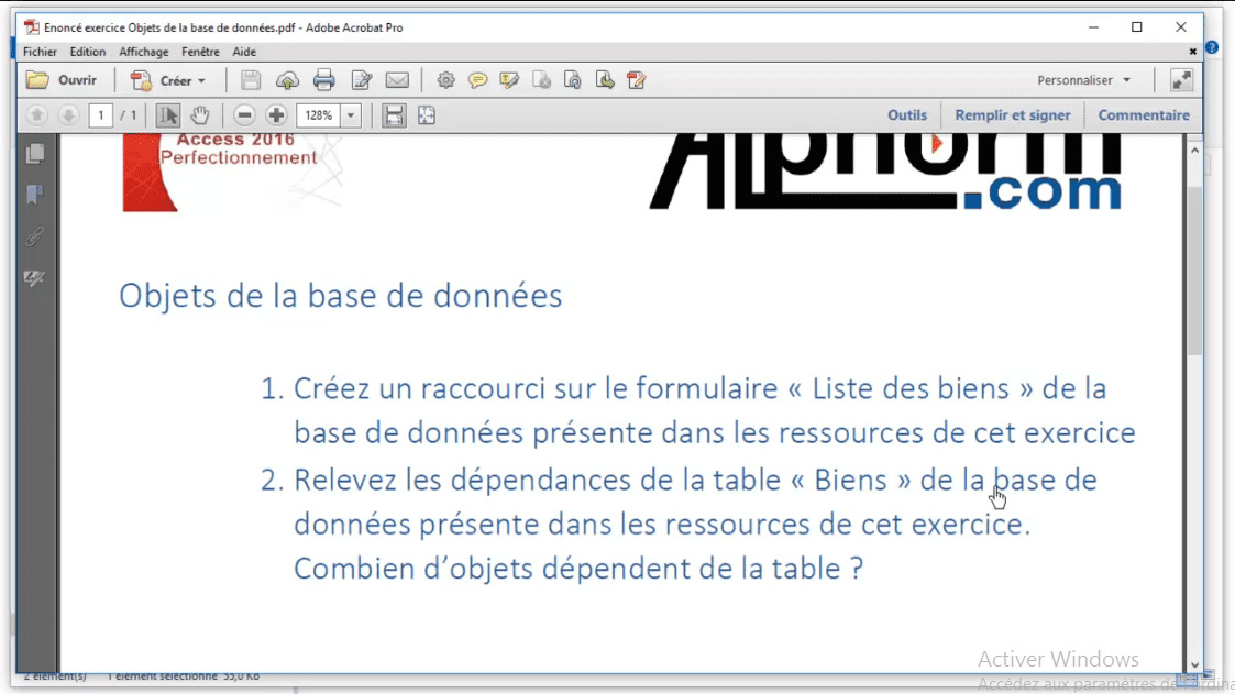 gestion bibliotheque access 2007