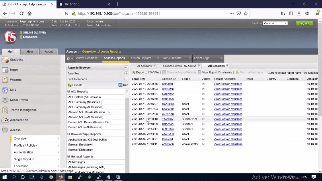 MEILLEUR TUTO GRATUIT F5 BIG-IP APM : Access Policy Manager Introduction au troubleshooting sur ...