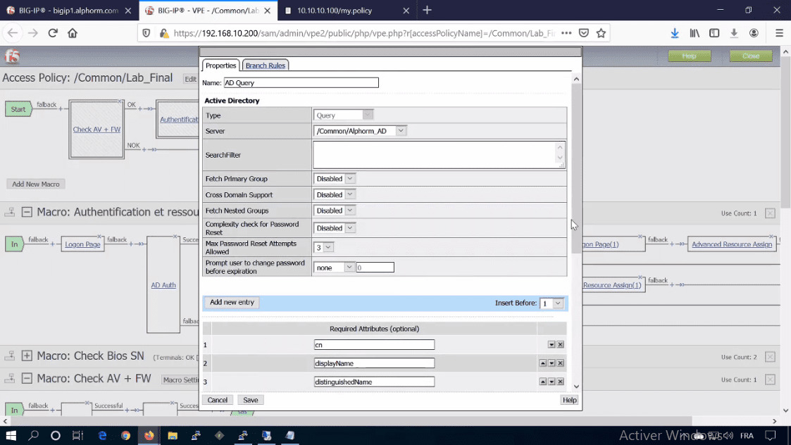 MEILLEUR TUTO GRATUIT F5 BIG-IP APM : Access Policy Manager Définir et ...