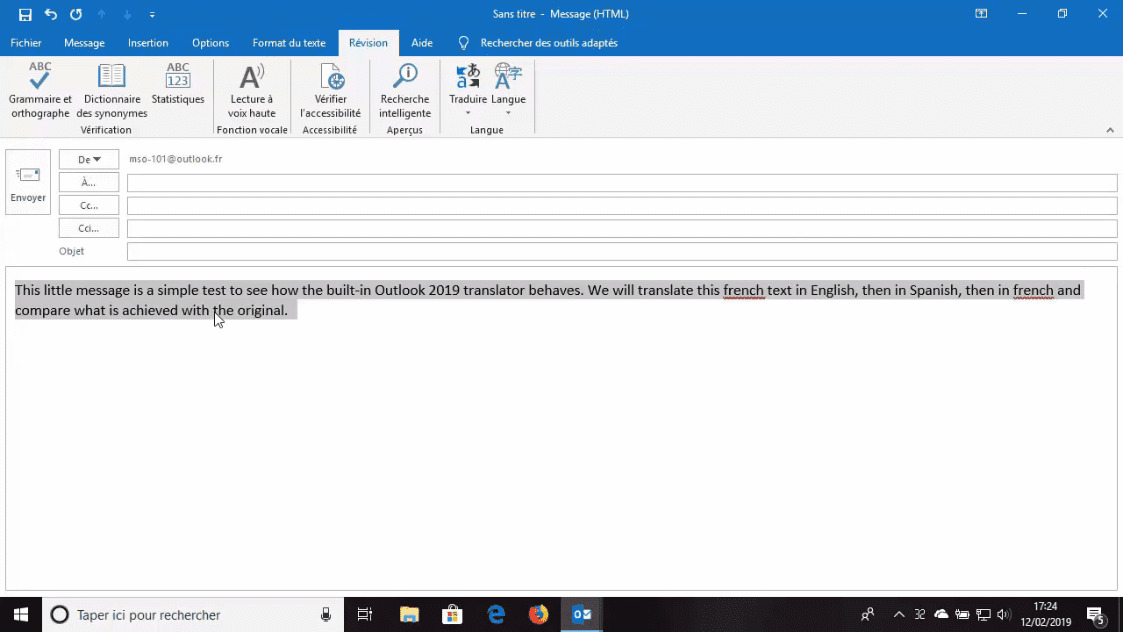 MEILLEUR TUTO GRATUIT Outlook 2019 : L'essentiel Traduction dans ... MEILLEUR TUTO GRATUIT Outlook 2019 : L'essentiel Traduction dans ...