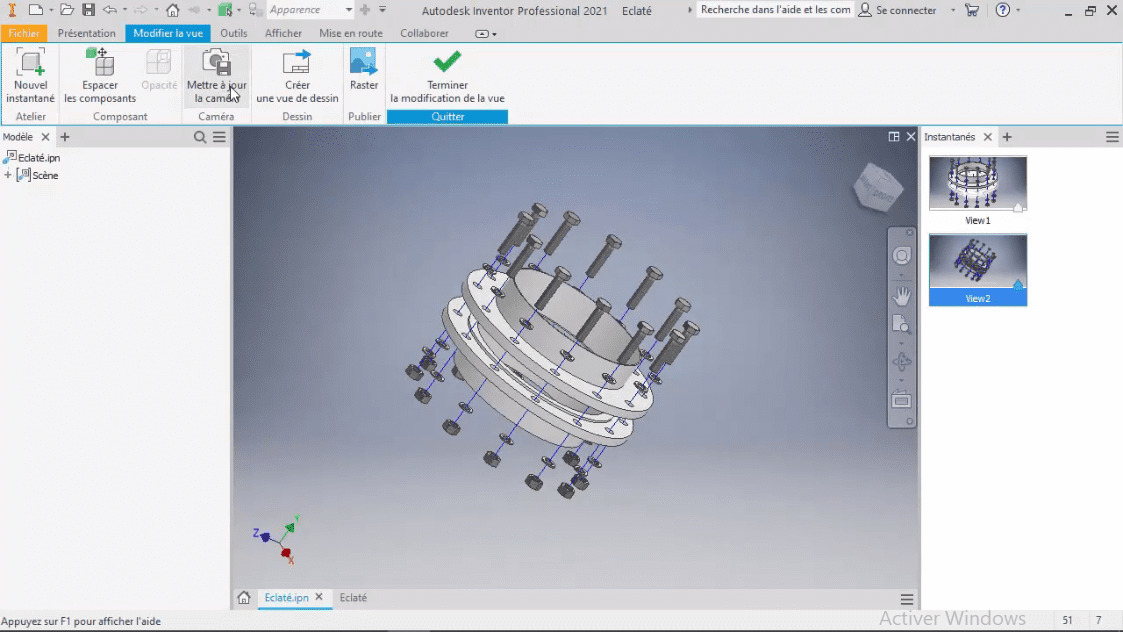 MEILLEUR TUTO GRATUIT Autodesk Inventor 2021 : Perfectionnement Créer ...