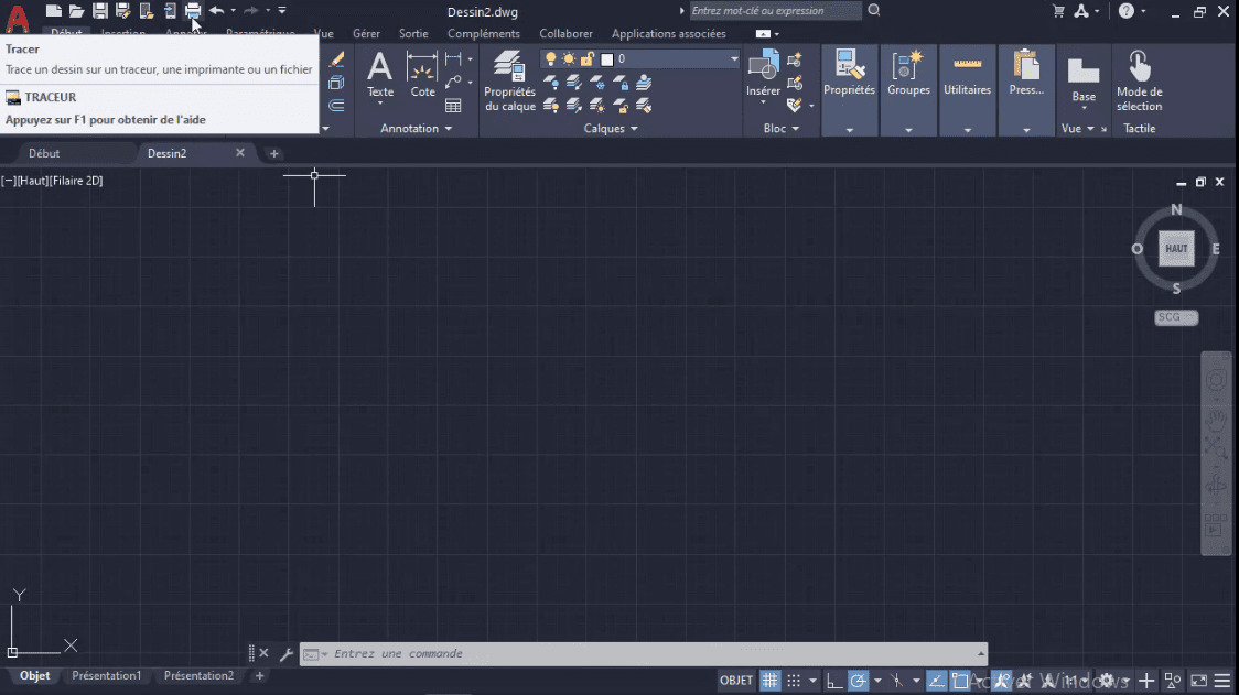 MEILLEUR TUTO GRATUIT AutoCAD 2021 : Les fondamentaux L'interface ...