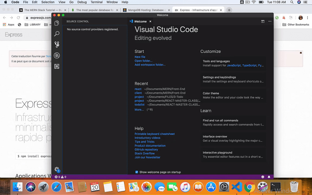 Meilleur Tuto Gratuit Stack Mern Mongodb Express React And Node Js