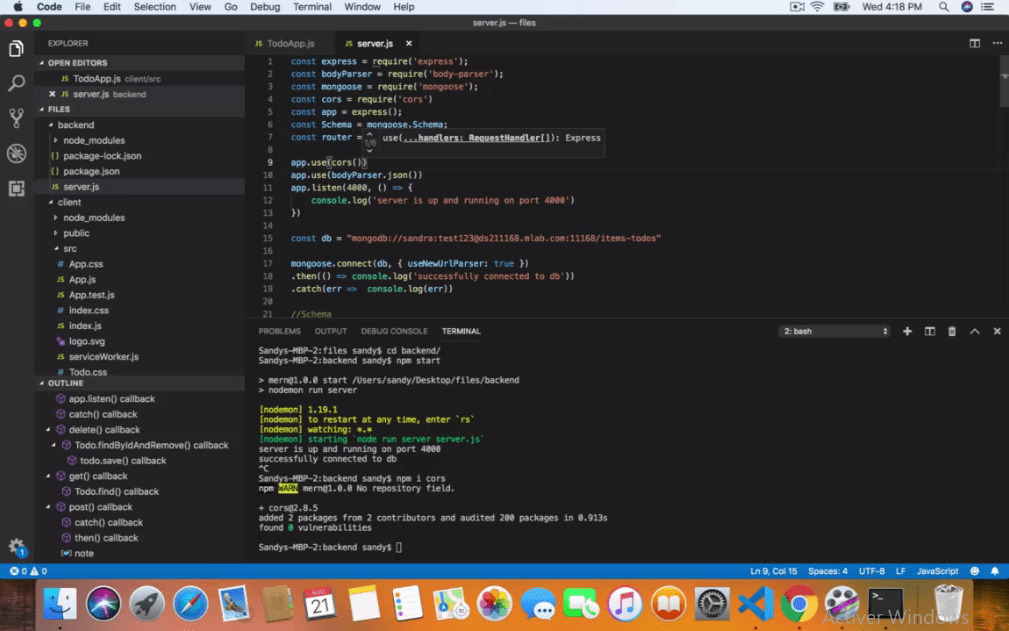 Meilleur Tuto Gratuit Stack Mern Mongodb Express React And Node Js