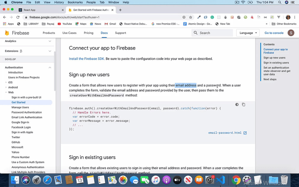Meilleur Tuto Gratuit Serverless Avec Firebase Et React Js Créer Une