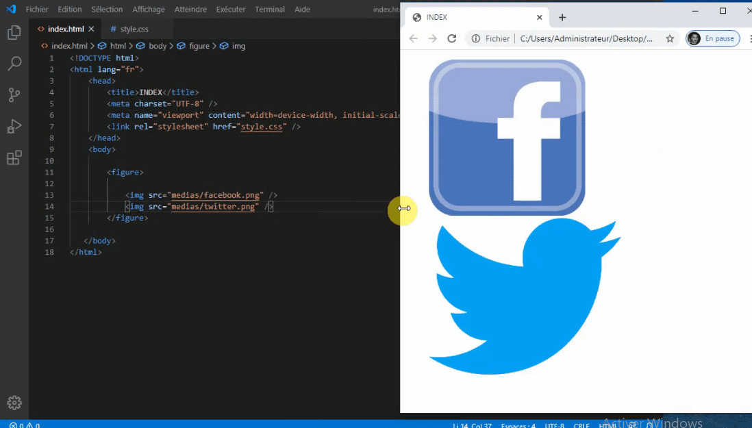 MEILLEUR TUTO GRATUIT HTML et CSS : Le Guide du Débutant La balise ...