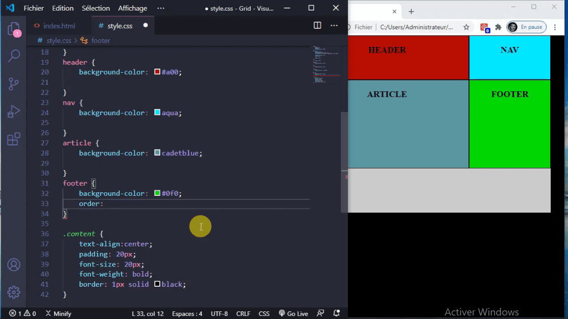 Meilleur Tuto Gratuit Css Grid Maîtriser Le Responsive Ordonner L