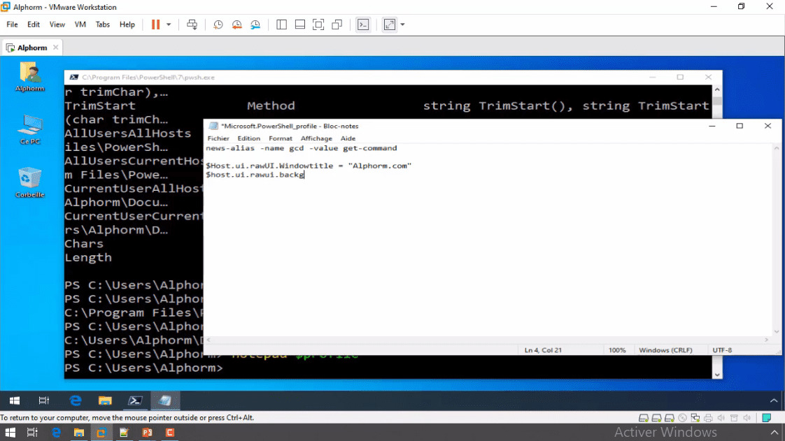 Environnement Windows - Initiation - CAD-UC