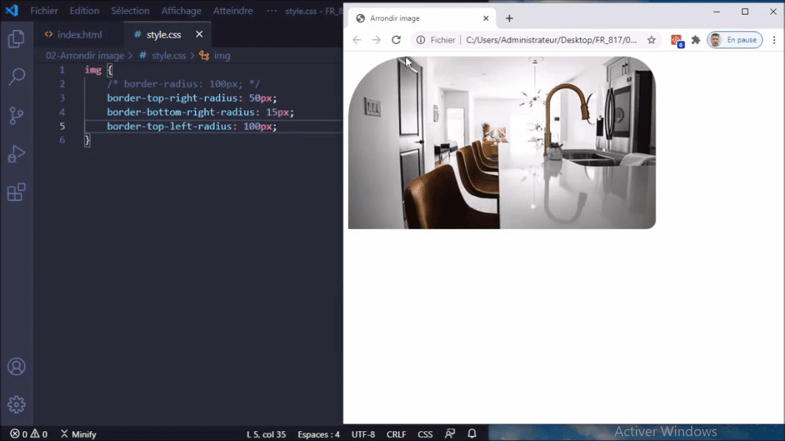 MEILLEUR TUTO GRATUIT CSS : Ateliers Complets de Base Arrondir les ... MEILLEUR TUTO GRATUIT CSS : Ateliers Complets de Base Arrondir les ...