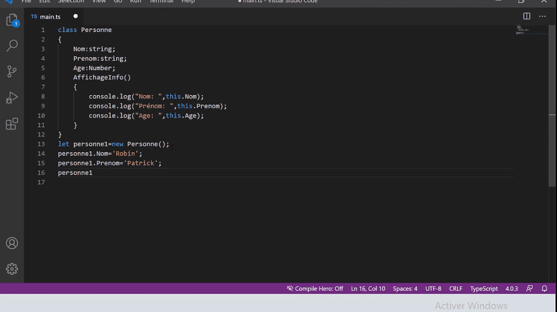 MEILLEUR TUTO GRATUIT Angular 11 : Les bases indispensables Les classes ... MEILLEUR TUTO GRATUIT Angular 11 : Les bases indispensables Les classes ...