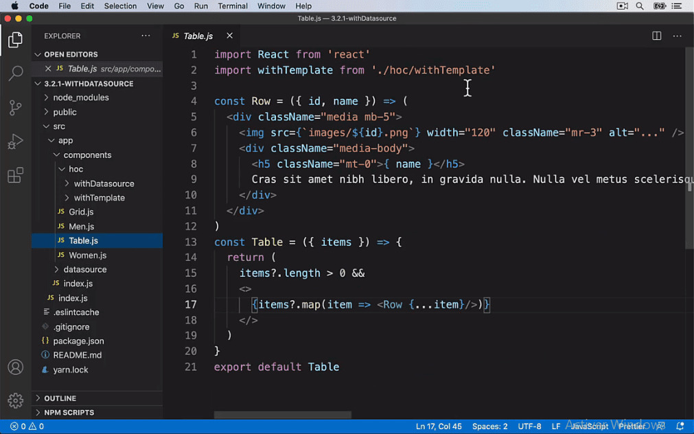 MEILLEUR TUTO GRATUIT React : Niveau Avancé Utiliser les composants d’ordre supérieur pour ...