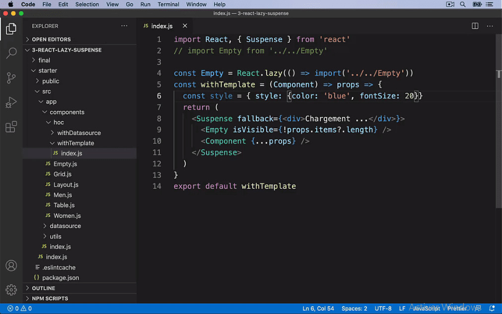 Meilleur Tuto Gratuit React Niveau Avancé Comprendre Le Lazy Loading