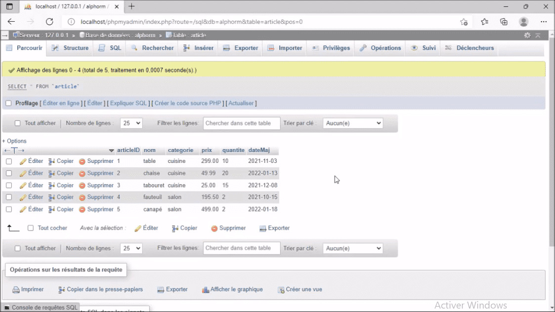 Meilleur Tuto Gratuit Phpmyadmin And Mysql Gestion Des Bases De Données
