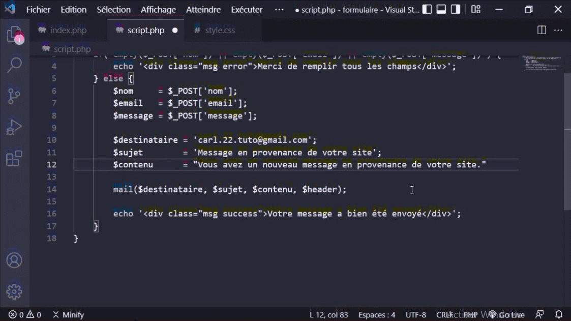 MEILLEUR TUTO GRATUIT PHP 8 : Enrichir une Application PHP Déclarer la ... MEILLEUR TUTO GRATUIT PHP 8 : Enrichir une Application PHP Déclarer la ...