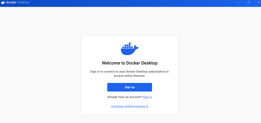 Installation Docker