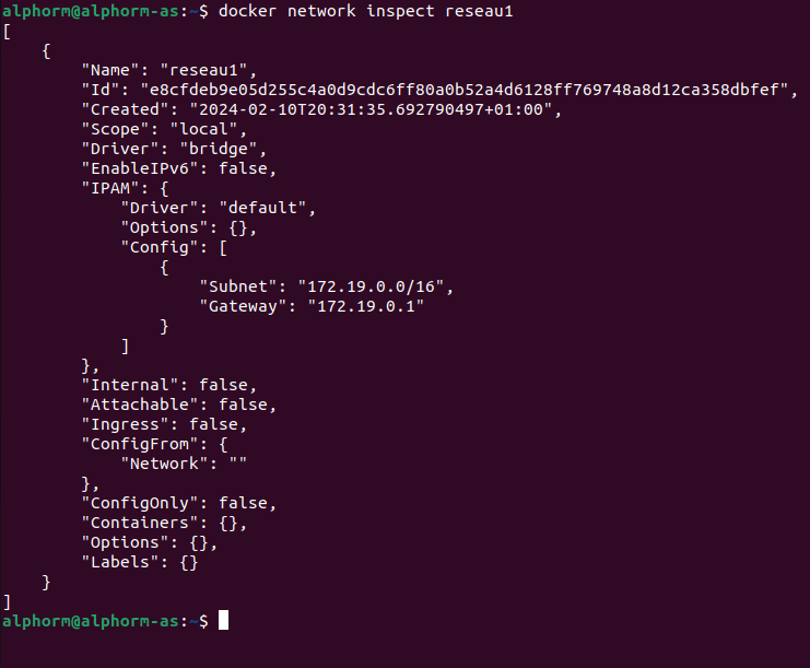 Fonctionnement et Manipulation des Réseaux dans Docker