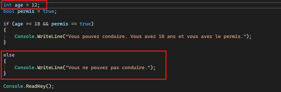Comprendre les Instructions Conditionnelles