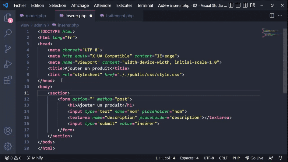 MVC procédural en PHP 8 | Formation en Ligne