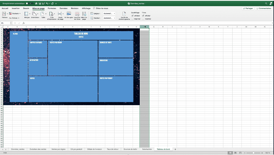 Excel 2019 : Concevoir un Tableau de Bord Interactif