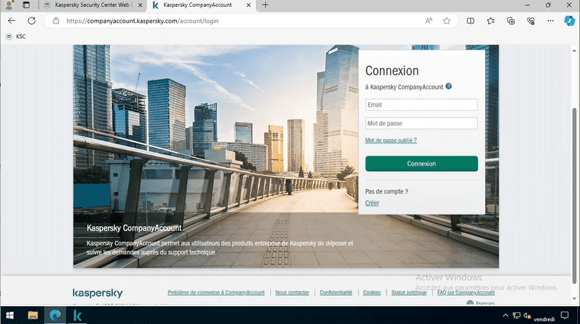 Déploiement Kaspersky Endpoint Security - Partie 1