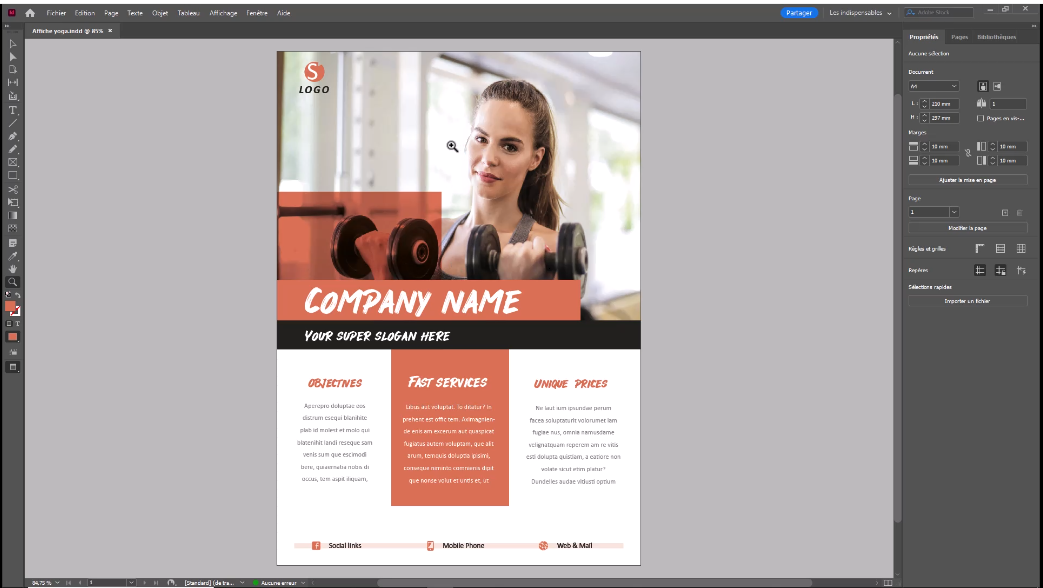 Formation Adobe InDesign CC 2023 : De Débutant à Expert