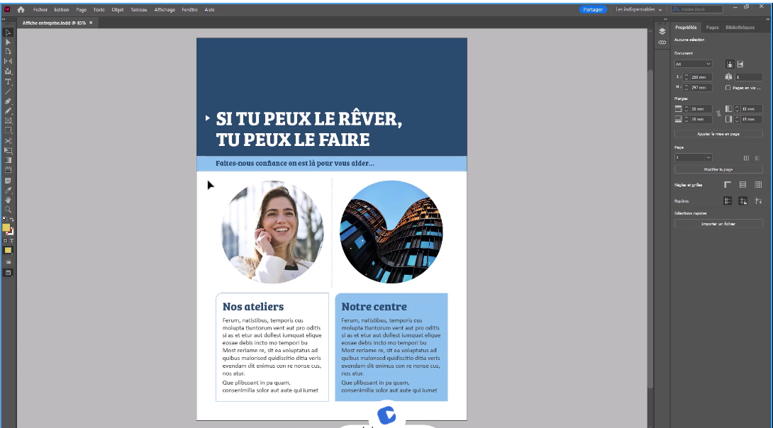 Formation Adobe InDesign CC 2023 : De Débutant à Expert