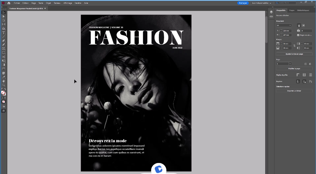Formation Adobe InDesign CC 2023 : De Débutant à Expert