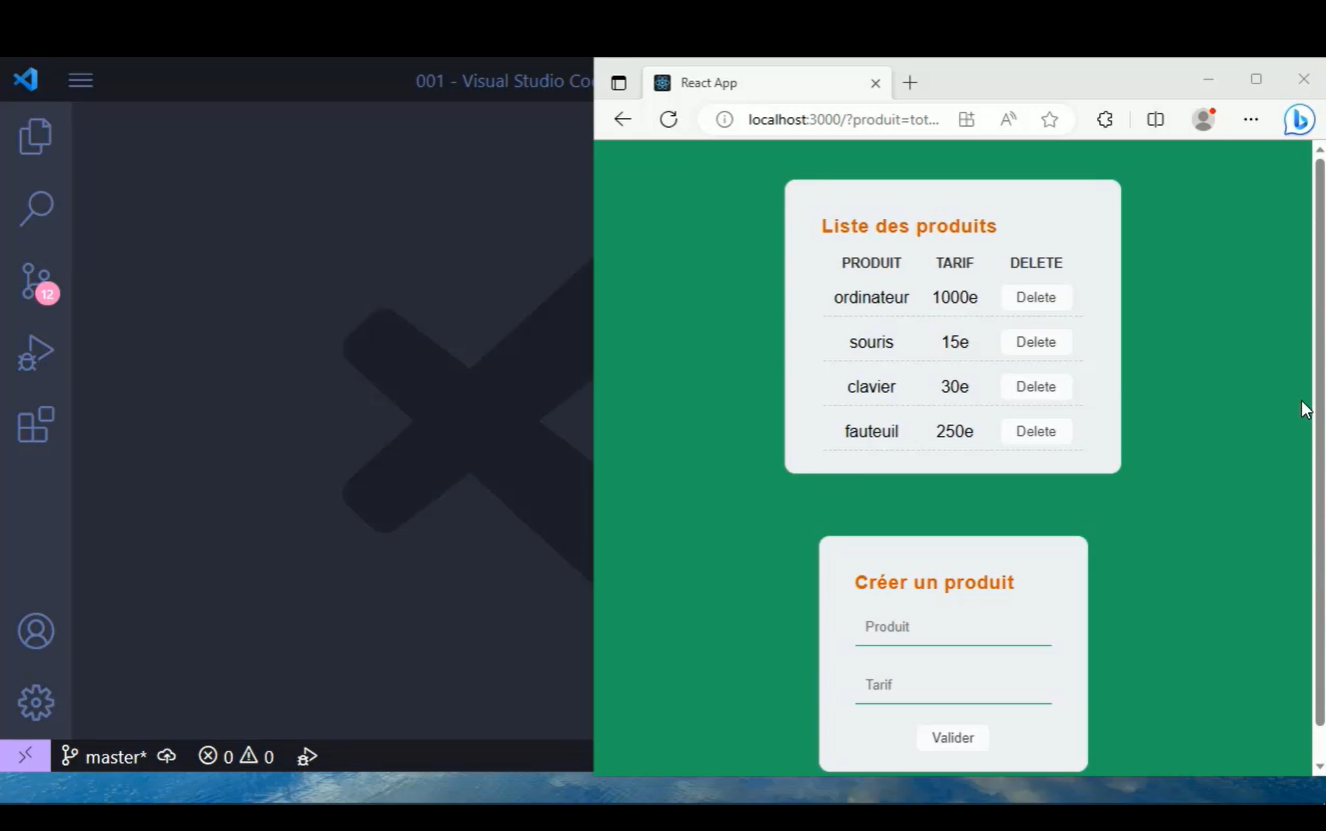 Formation React - De Débutant à Avancé