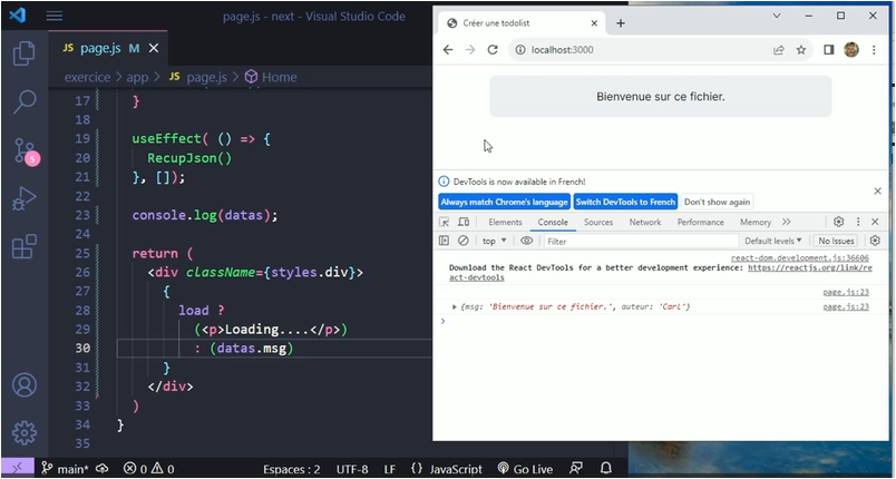 Fondamentaux de NextJS | Formation Développement Web