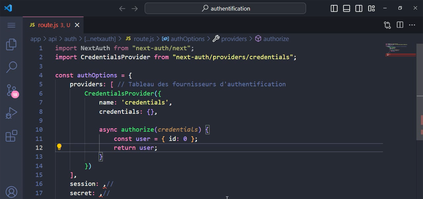 Formation Next.js 13 et le CRUD : Créer un Formulaire d'Authentification | Alphorm.com