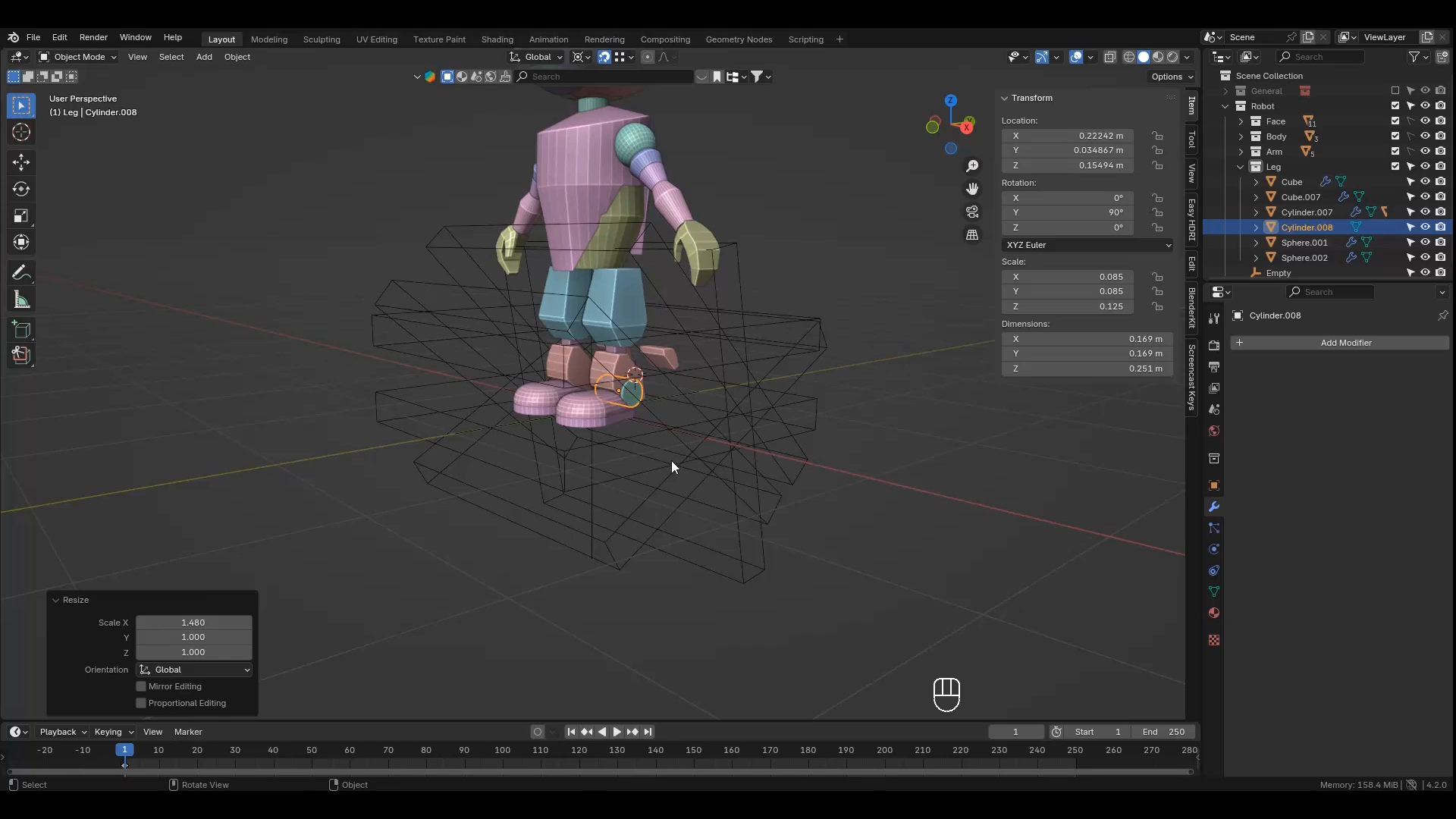 Formation Blender 3D : Maîtrisez la Modélisation Robot Hard Surface