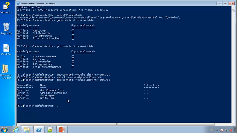 Powershell 2.0 - Automatisation sous Windows