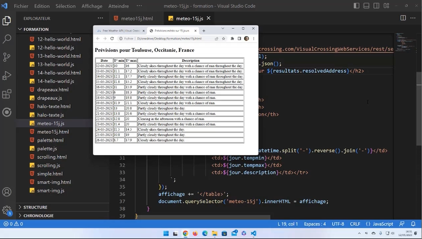 Formation JavaScript : Maîtrisez la Création de Composants Web