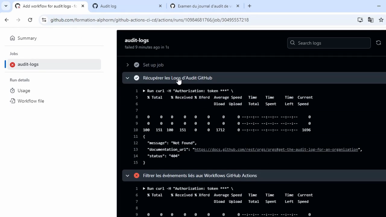 Avancés GitHub Actions & Sécurité | Alphorm