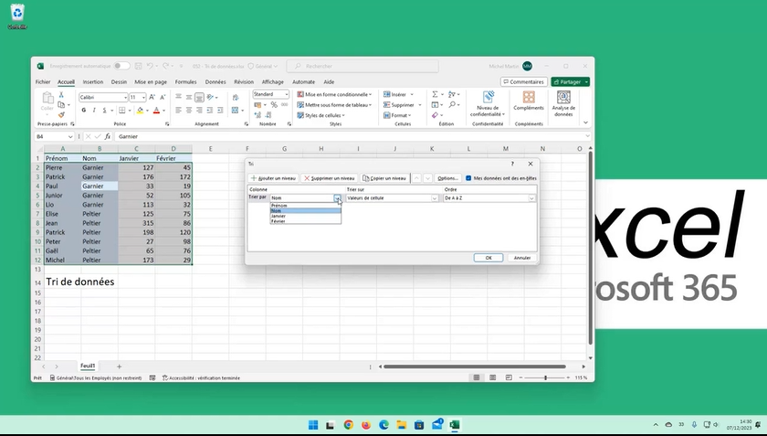Formation Excel 365 : Expertise en Fonctions
