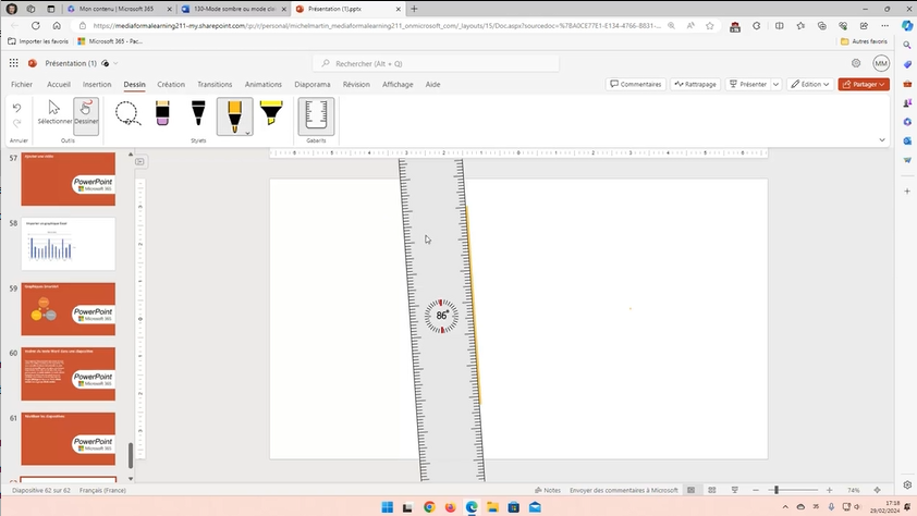 De Débutant à Expert en Microsoft PowerPoint 365