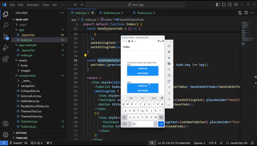 Créer Une Application Simple React Native