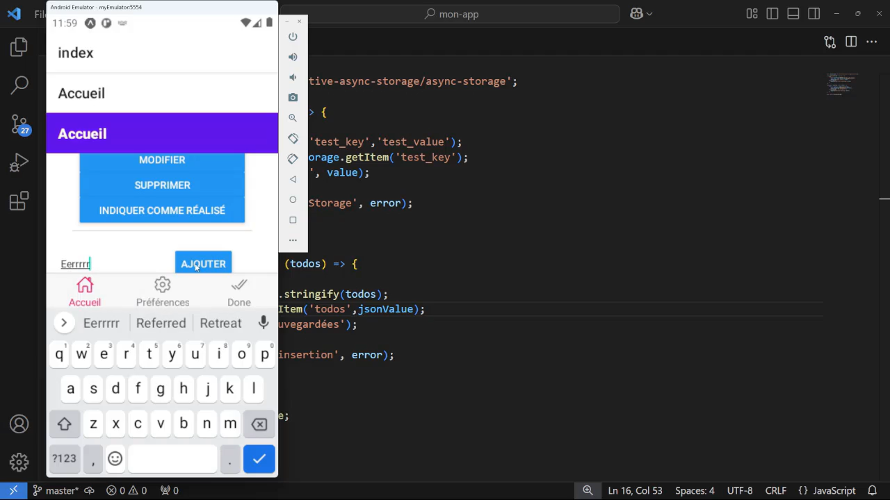 Formation React Native : Maîtrisez la Synchronisation API