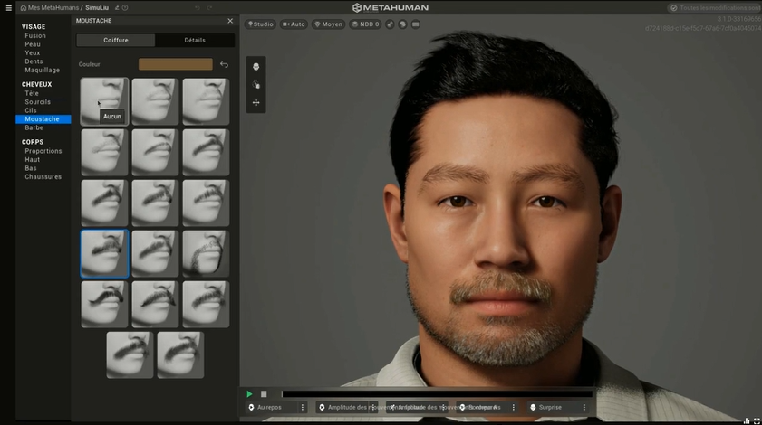Formation Les bases de MetaHuman : Création Personnages 3D