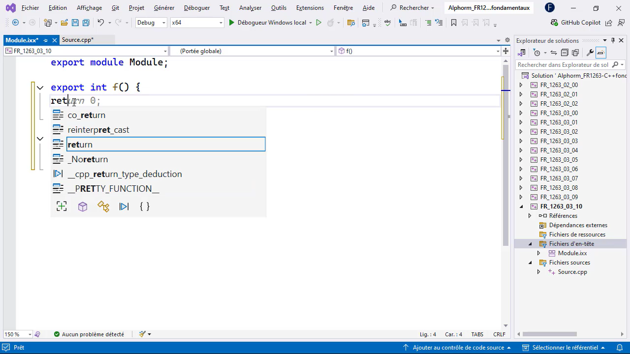 Formation Initiation Programmation C++ : Création d'un Jeu Console