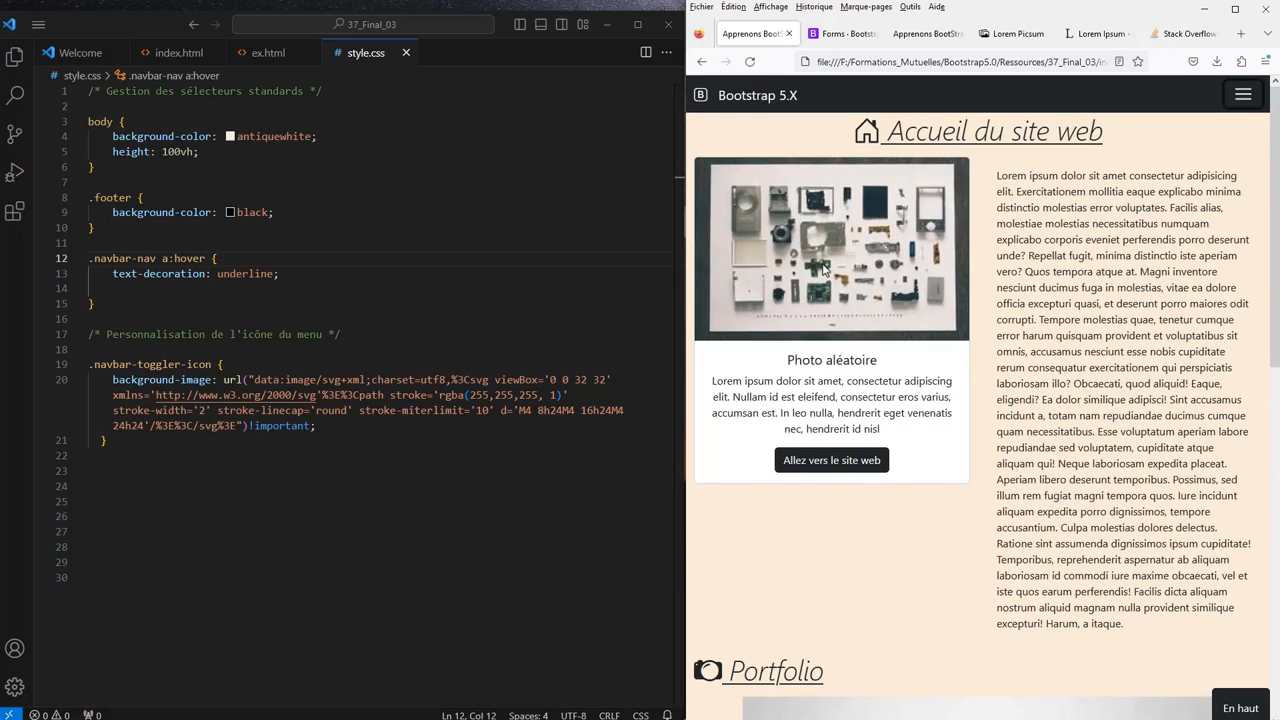 Formation Bootstrap 5 : Créez des Sites Responsifs