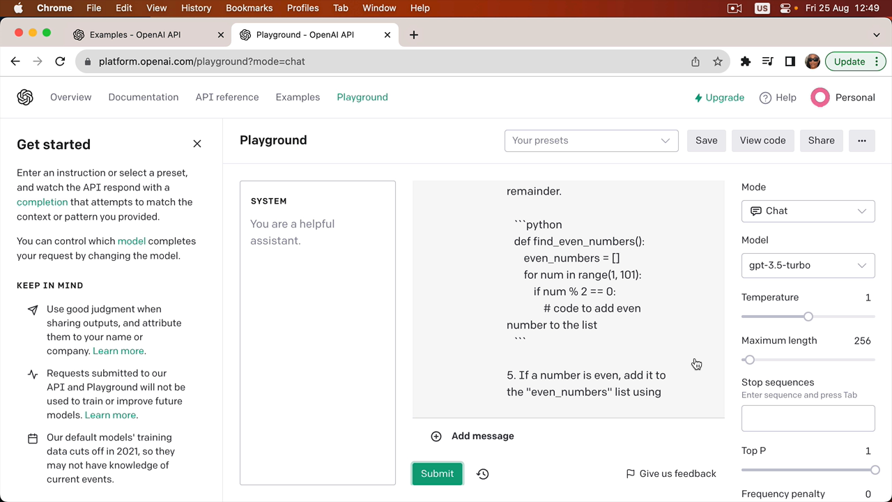 IA Génératives en JavaScript & Python | OpenAI